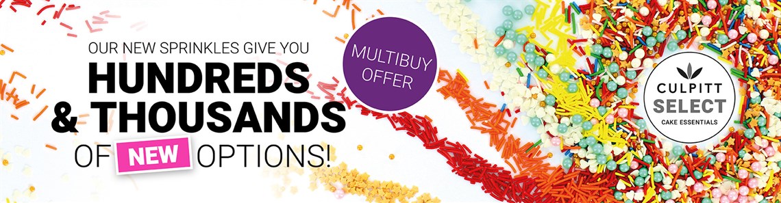 Hundreds and Thousands of options | Culpitt