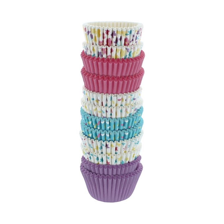 Baked with Love Confetti Baking Cases - 300 Pack | Culpitt