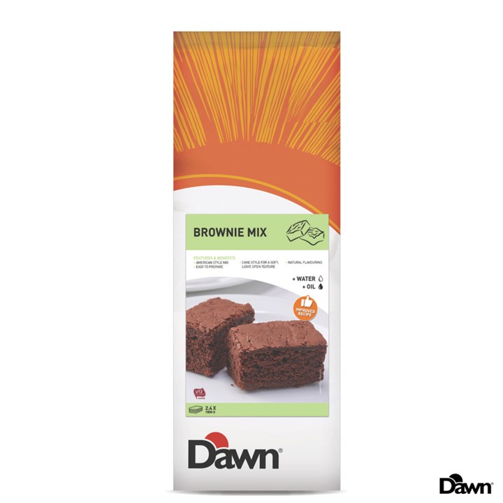 Dawn Foods Brownie Mix - 4 x 3.5kg | Culpitt