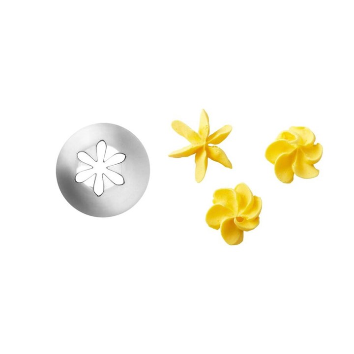 Wilton Piping Nozzle - 2D Drop Flower | Culpitt
