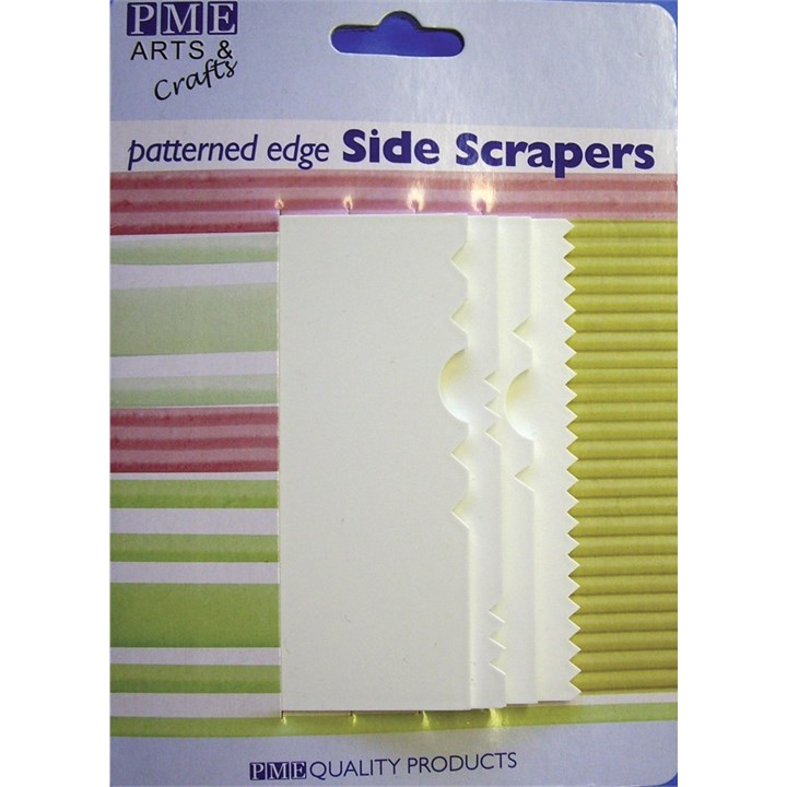 PME 4 Piece Plastic Side Scraper | Culpitt