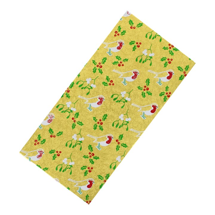 8"x 4" Double Thick Gold Robin Log Card 5PK | Culpitt