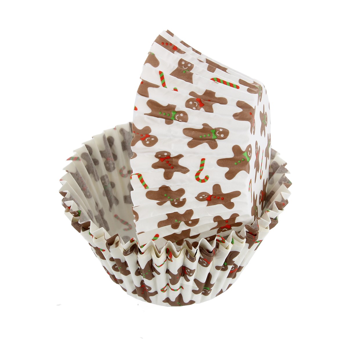 25 Gingerbread Baking Cases & Sprinkle Pod | Culpitt